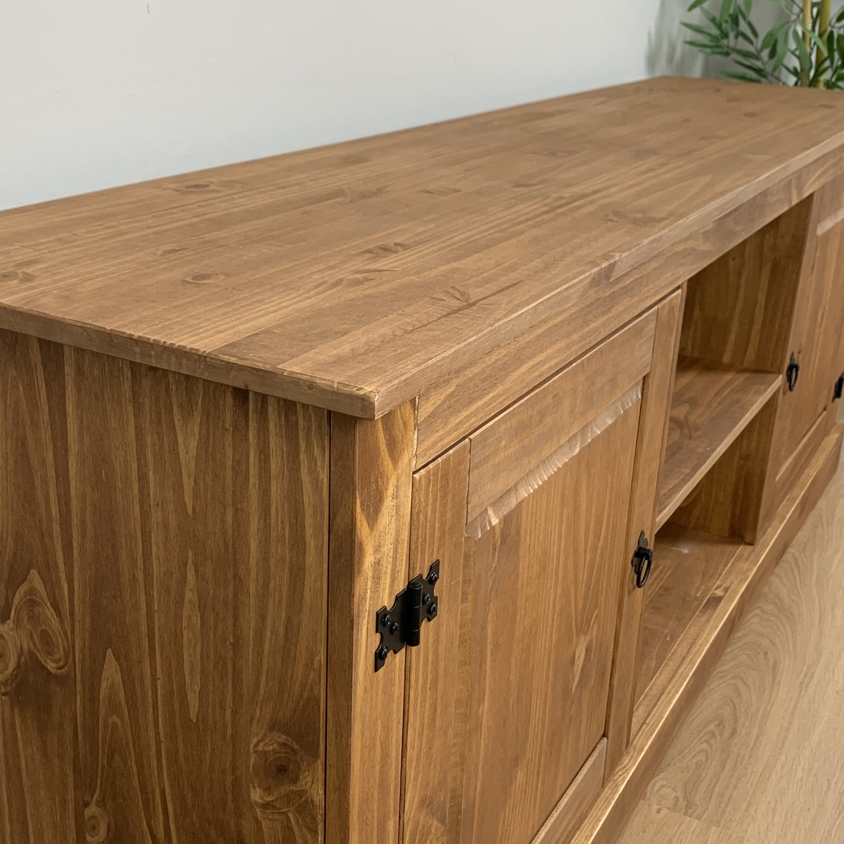 Rack Tequila Com 2 Portas Rustico - Cera | MADERCE