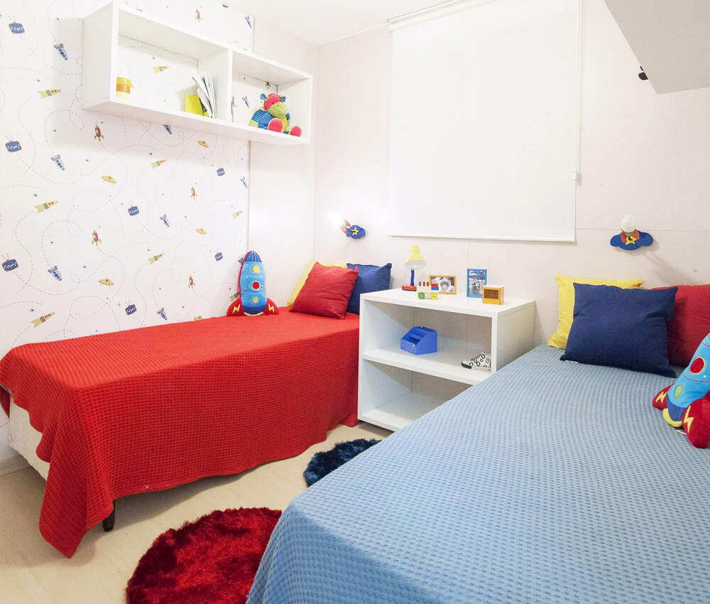 Quarto de Criança Decorado: +53 Fotos para Inspirar - Rosa Azul Kids