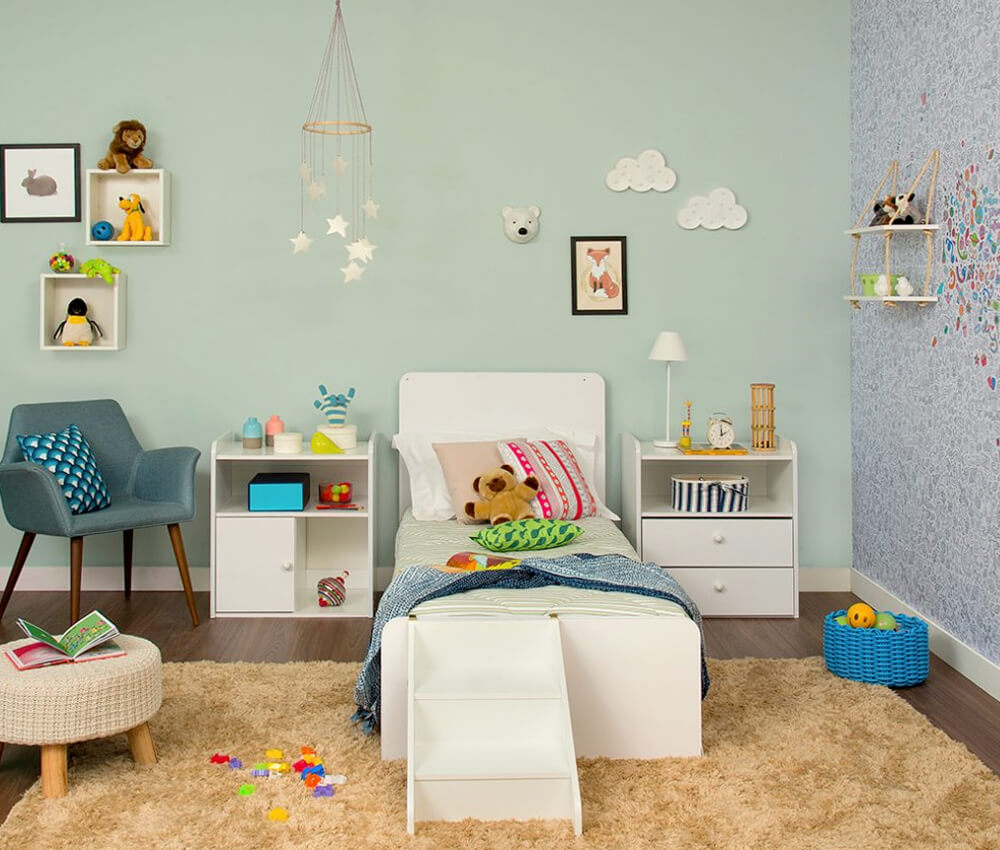 Quarto de Criança Decorado: +53 Fotos para Inspirar - Rosa Azul Kids