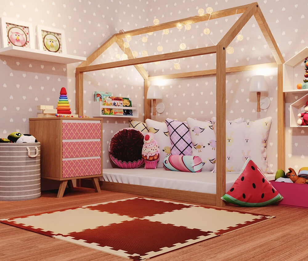 Quarto de Criança Decorado: +53 Fotos para Inspirar - Rosa Azul Kids
